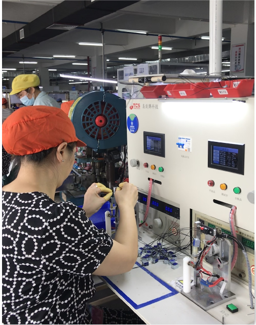 China Shenzhen TCS Precision Technology Co., Ltd. factory production line